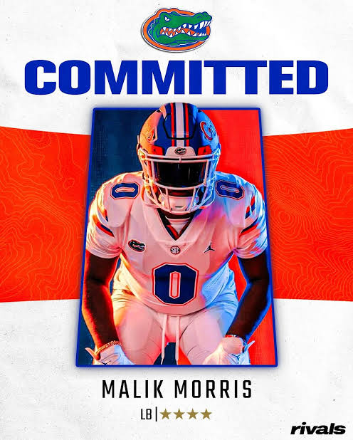 BREAKING: Four-Star Linebacker Malik Morris Commits to Florida Gators ...